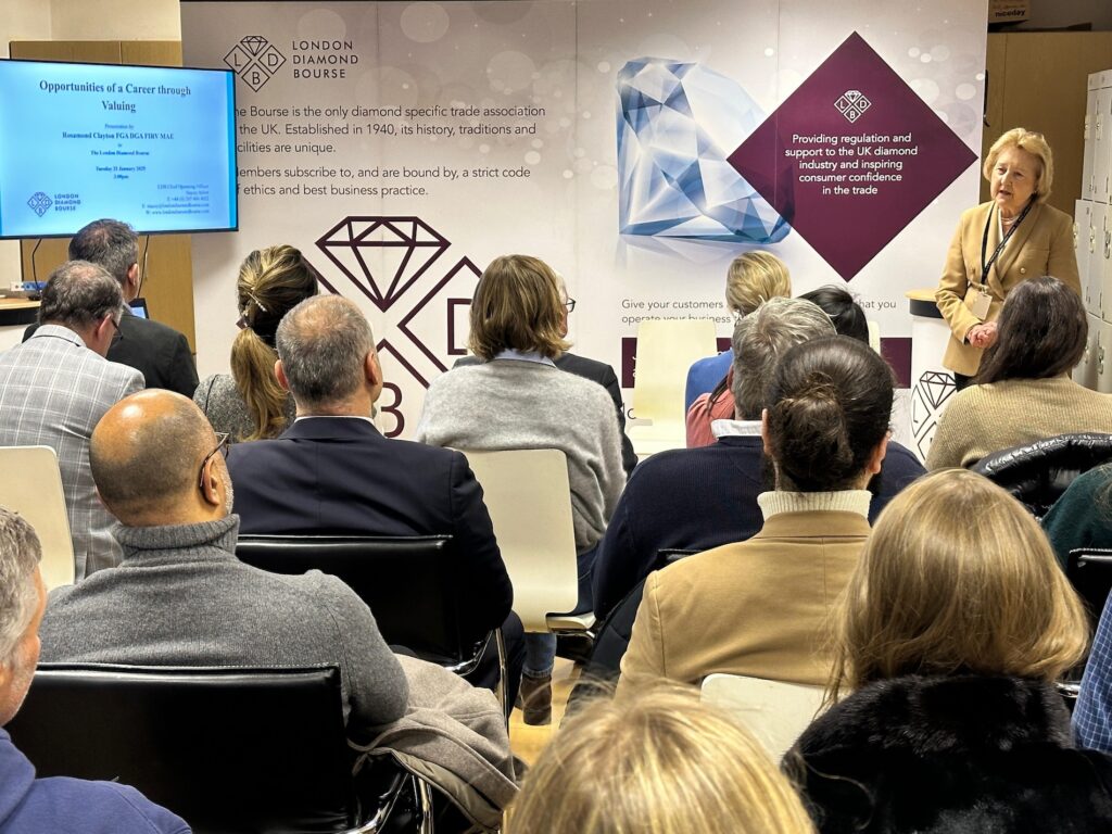 London Diamond Bourse | London Diamond Bourse Welcomes Rosamond Clayton ...
